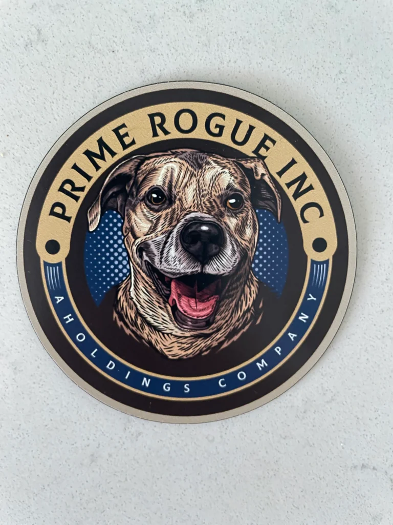 Prime Rogue Sticker (Classic) - Prime Rogue Inc
