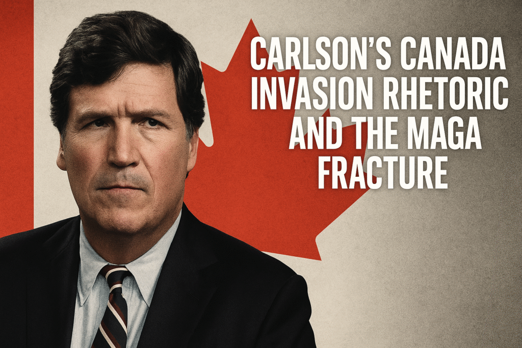 Tucker Carlson’s Canada Invasion Rhetoric and the MAGA Fracture - Prime ...